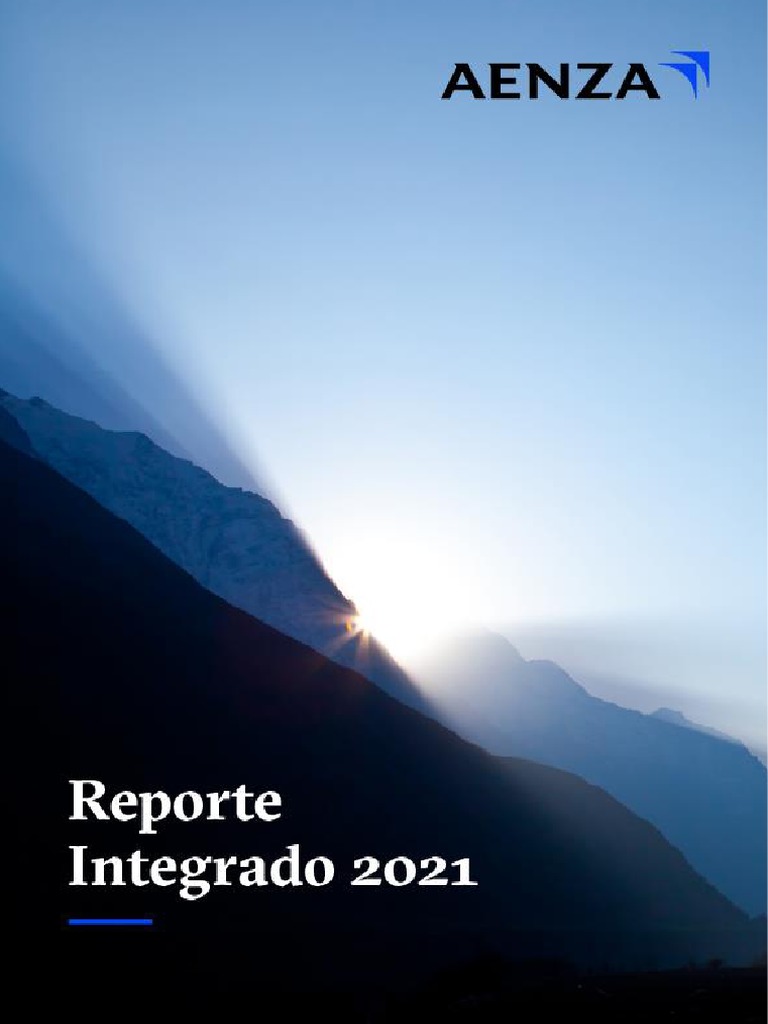 Memoria Anual 2021 Aenza | PDF | Infraestructura | Sustentabilidad