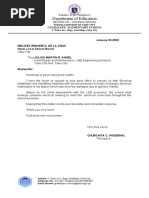 Request Letter To PNP | PDF
