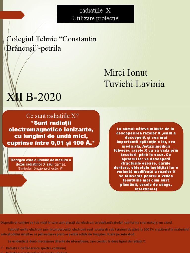 Radiatii X | PDF