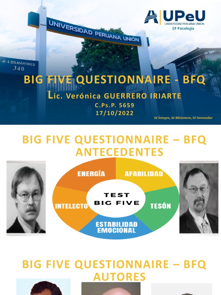 Correccion Big Five | PDF