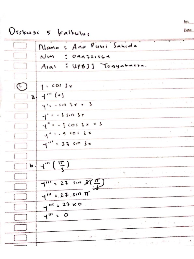 Diskusi 5 Kalkulus Ana-Dikompresi | PDF