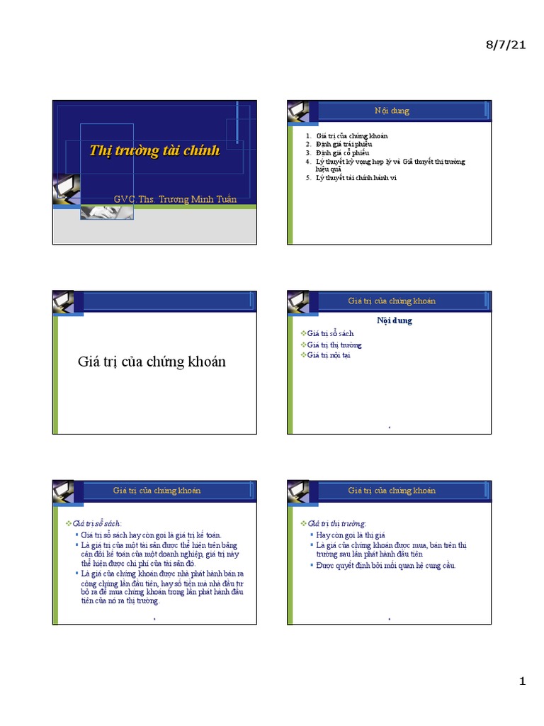 SV - 9 - Thi Truong CP - LT Ky Vong Hop Ly Và GT TTHQ | PDF