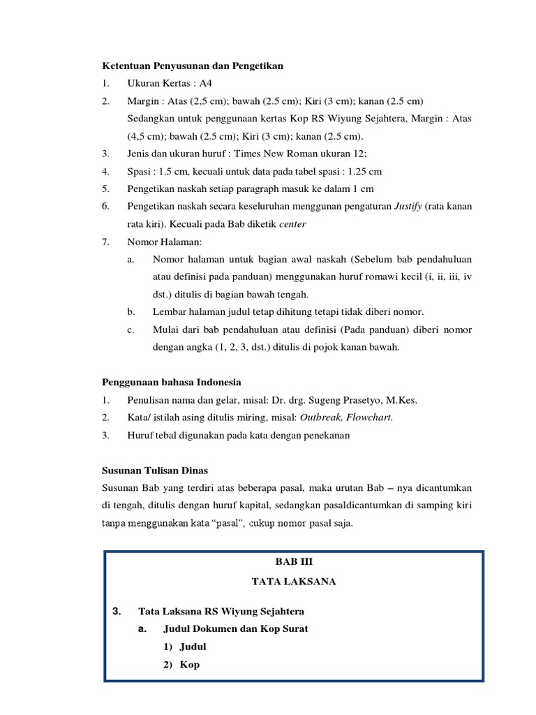 Cara Penulisan Naskah Dan Jenis Naskah | PDF
