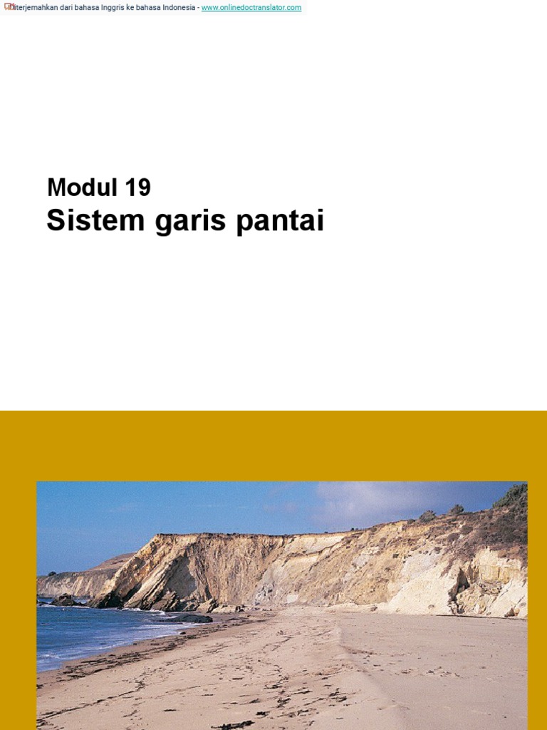 Modul 19 Shoreline System - En.id | PDF