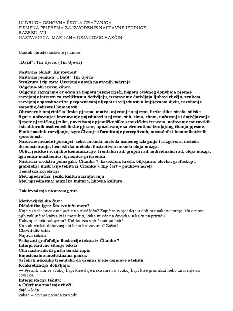 Dazd-Tin Ujevic | PDF