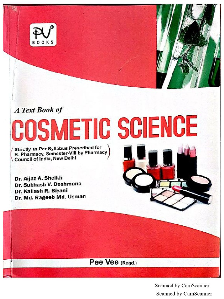 Cosmetic Science PV | PDF