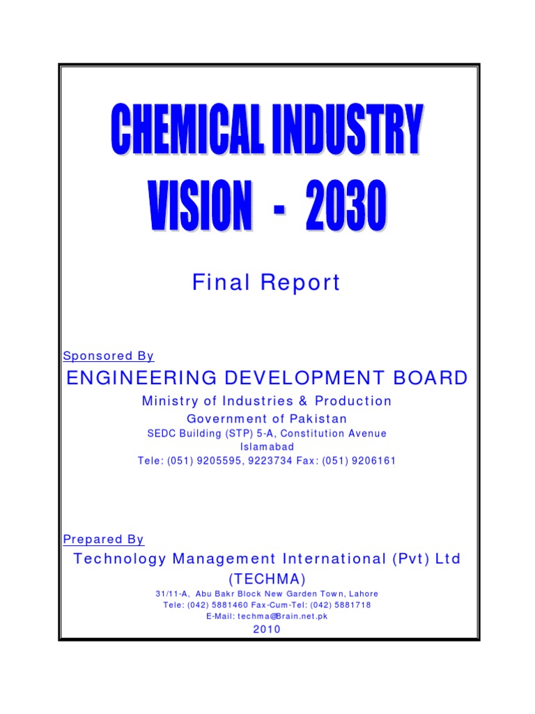 Chemical Vision | PDF | Coal | Gasification