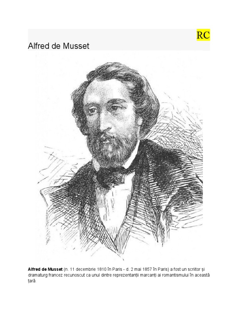 Alfred de Musset - Poezii | PDF