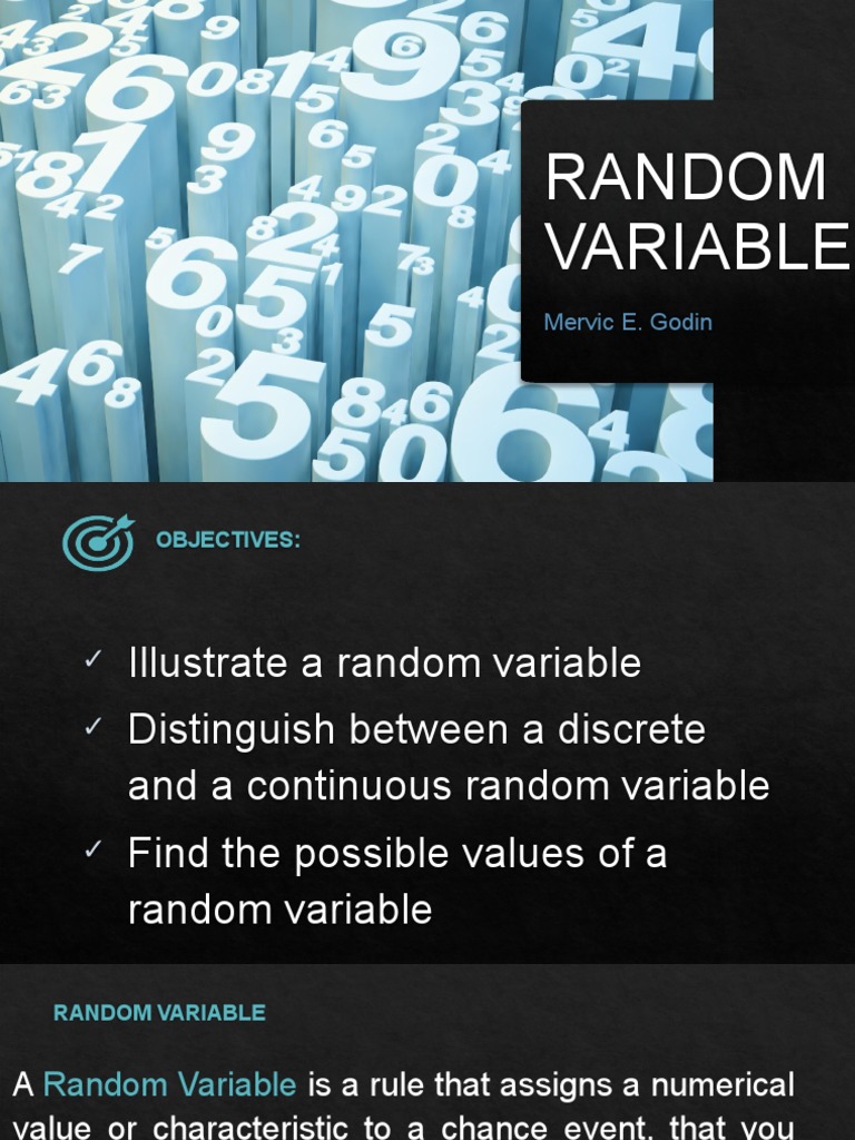Random Variable V2 | PDF