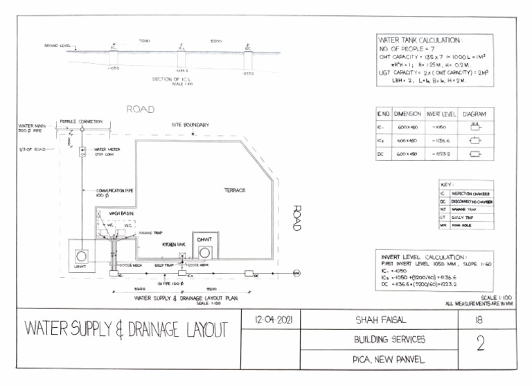 Drainage Layout | PDF
