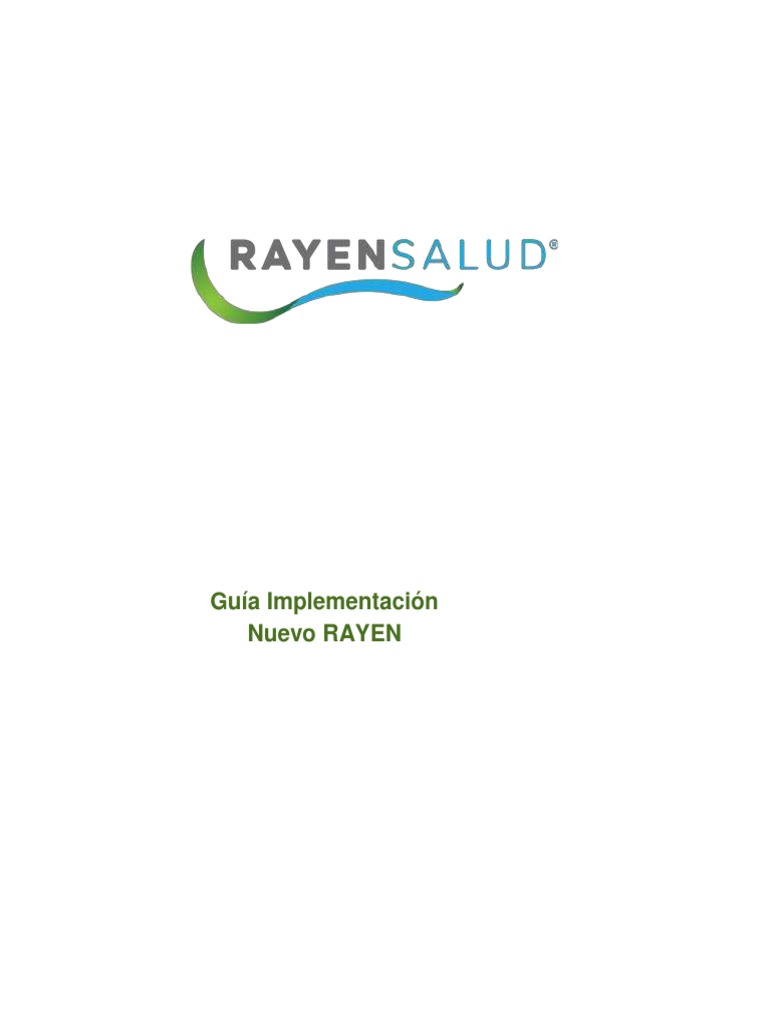 Guía Implementación Nuevo Rayen. | PDF