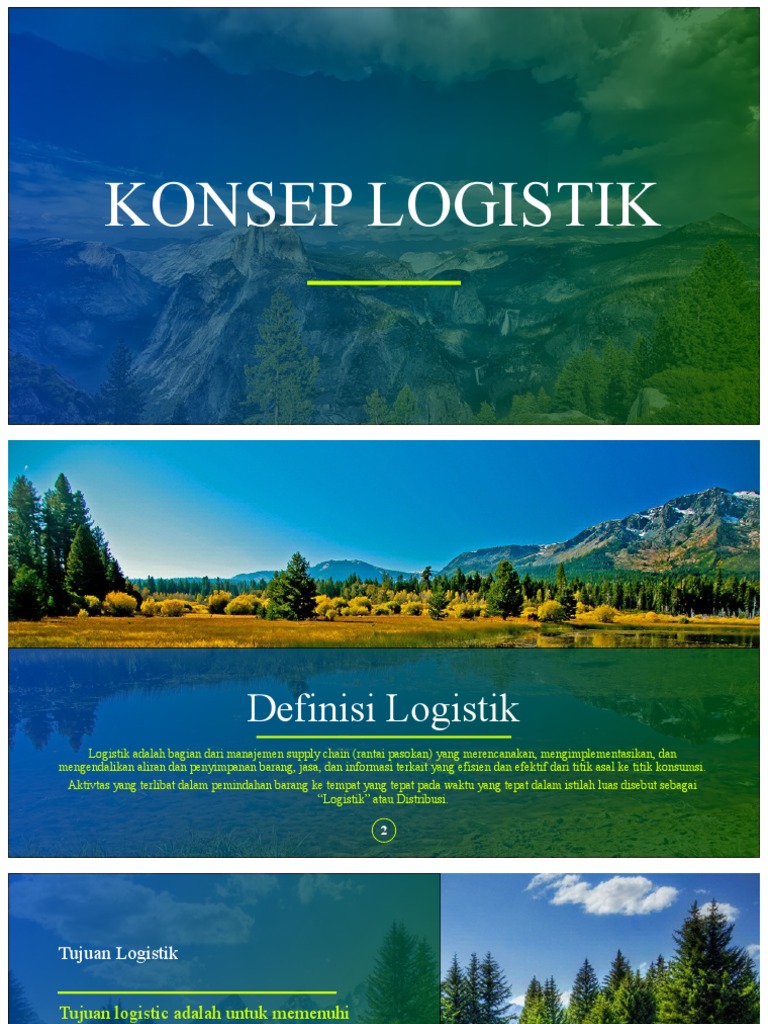 Konsep Logistik | PDF