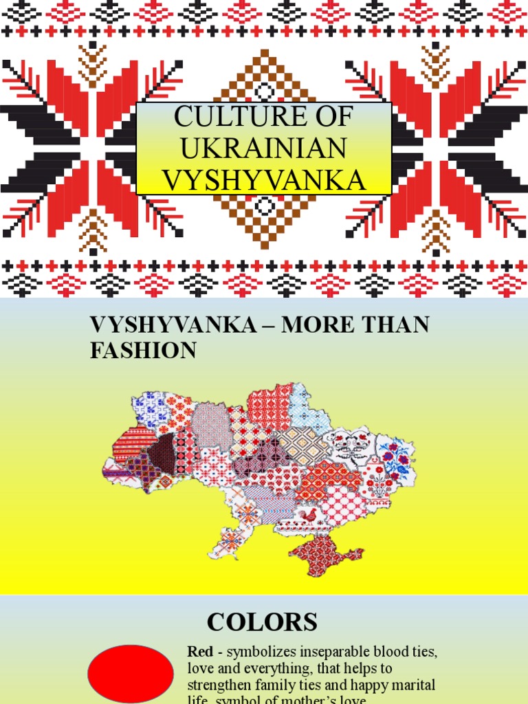 Ukrainian Vyshyvanka: Cultural Significance | PDF | Embroidery | Ukraine