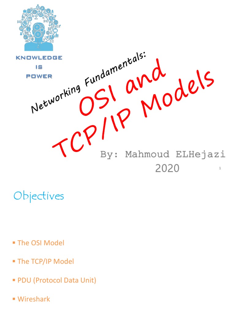 1.2 Fundamentals - OSI and TCP-IP Models | PDF | Osi Model | Computer Network
