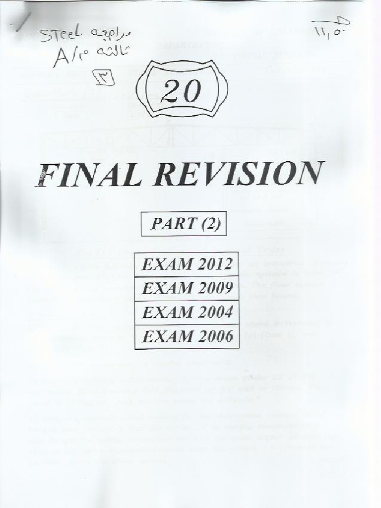 20-Final Revision Part 2 | PDF 20-Final Revision Part 2 | PDF