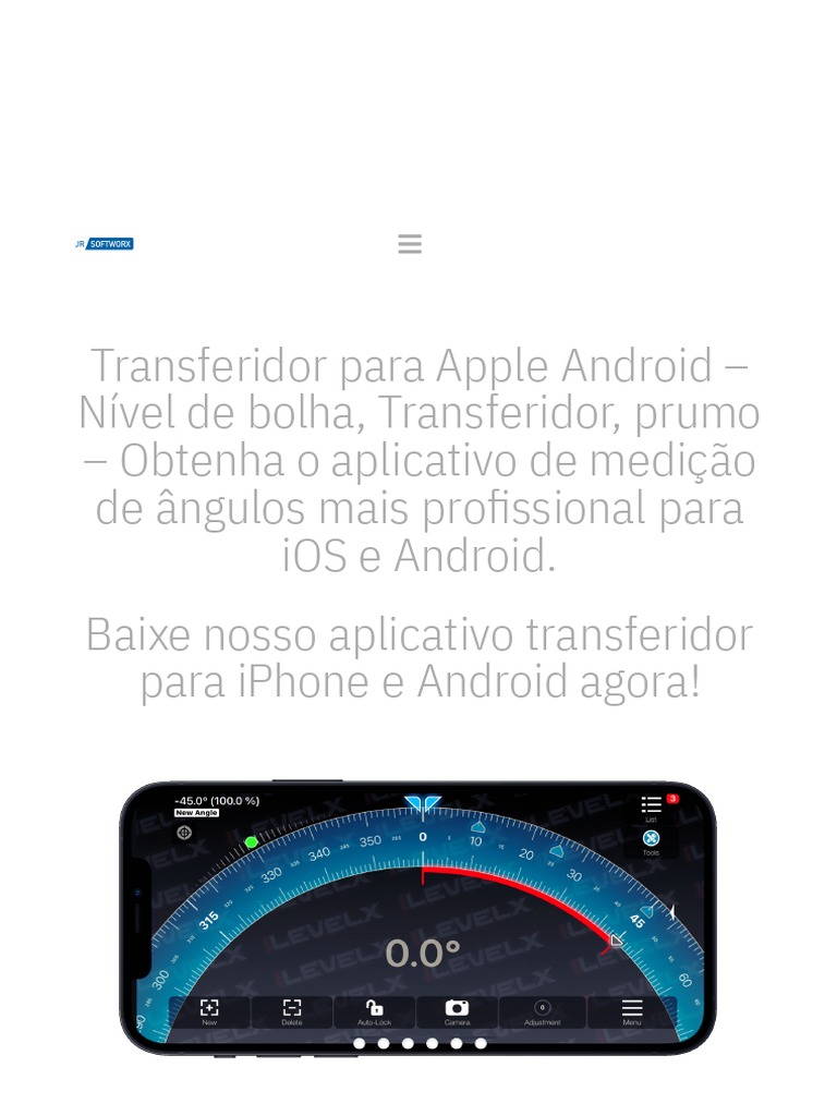 Nível de Bolha Clinometro | PDF | Android (sistema operacional) | Aplicativo para celular