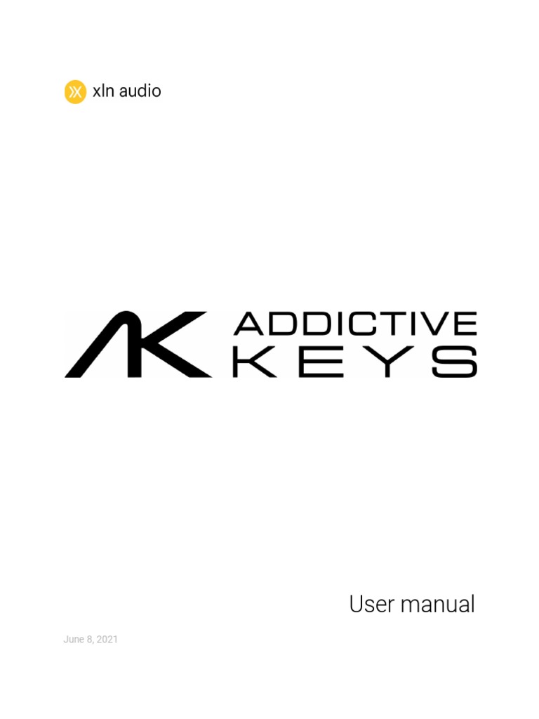 Addictive Keys Manual | PDF
