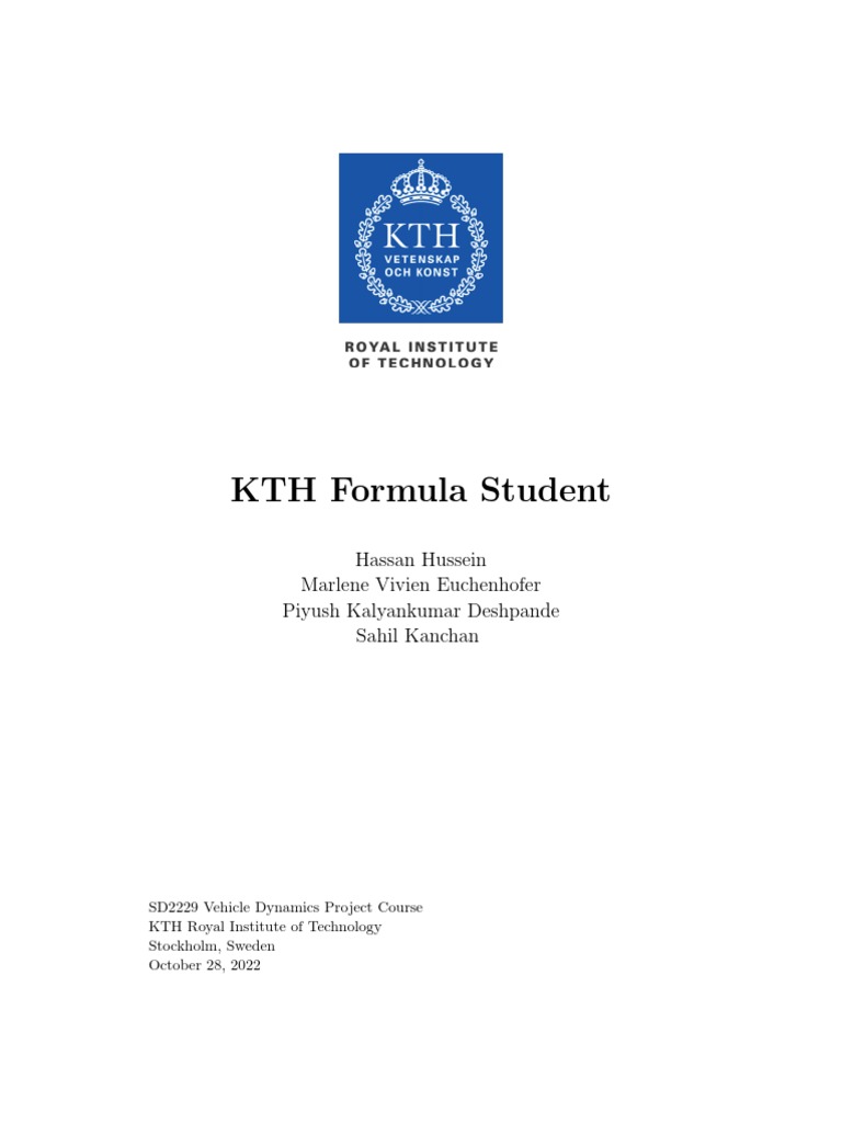 SD2229 Formula Student | PDF | Boundary Layer | Fluid Dynamics