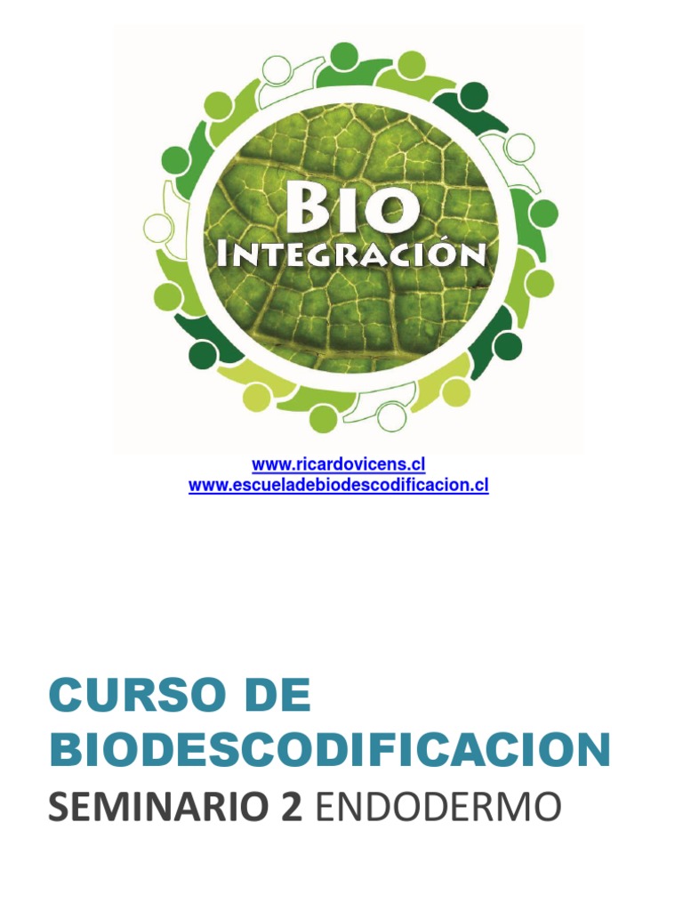 PDF 2 - Biodescodificacion - Endodermo | PDF | Cáncer | Curación