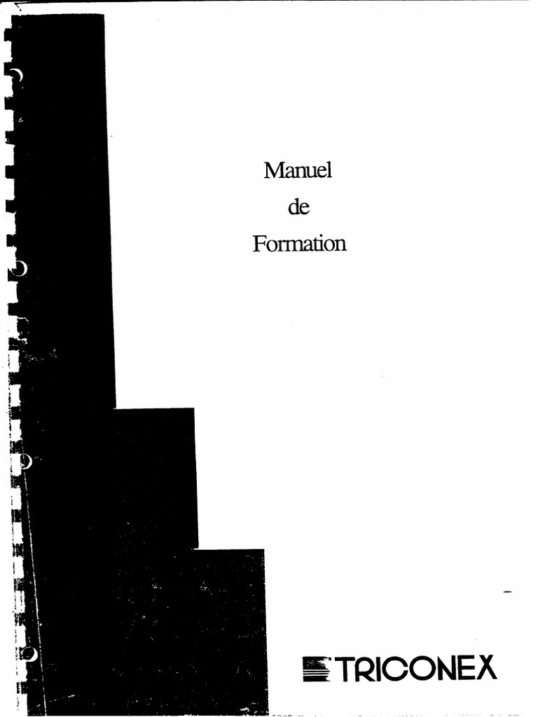 Manuel de Formation Triconex | PDF
