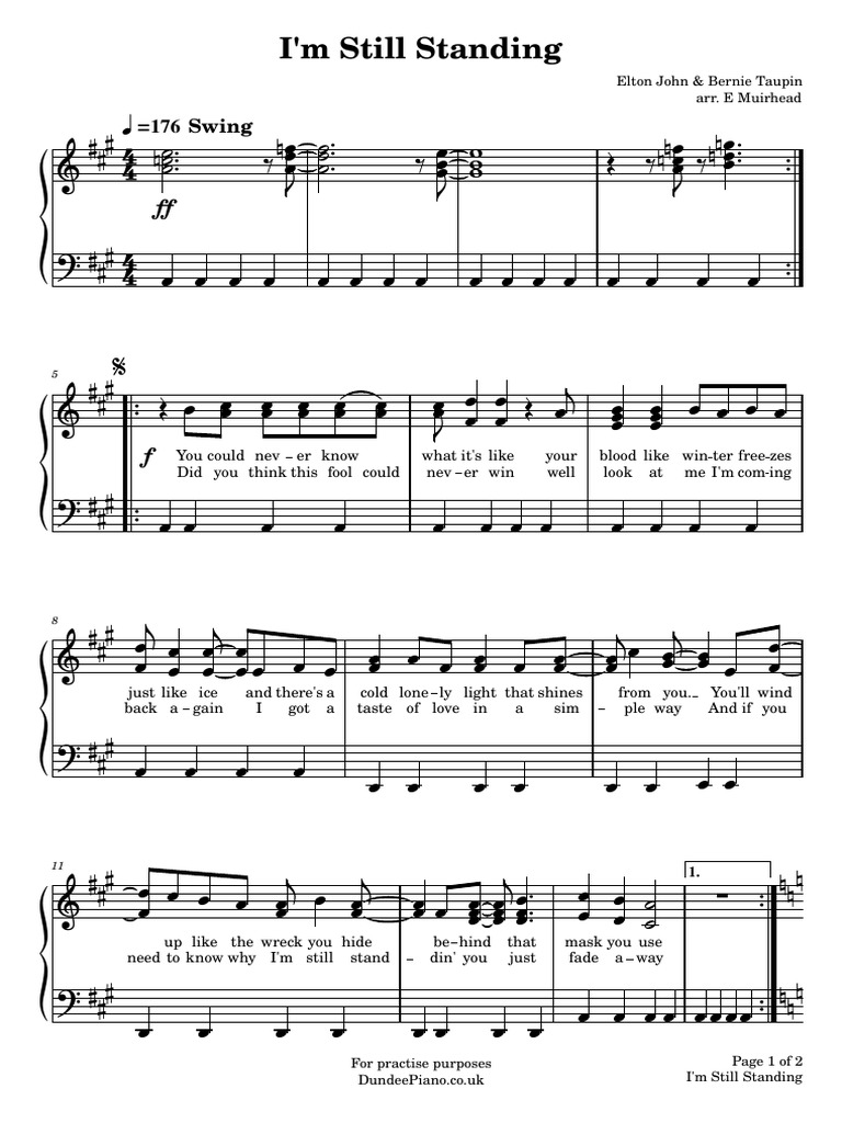 Im Still Standing | PDF