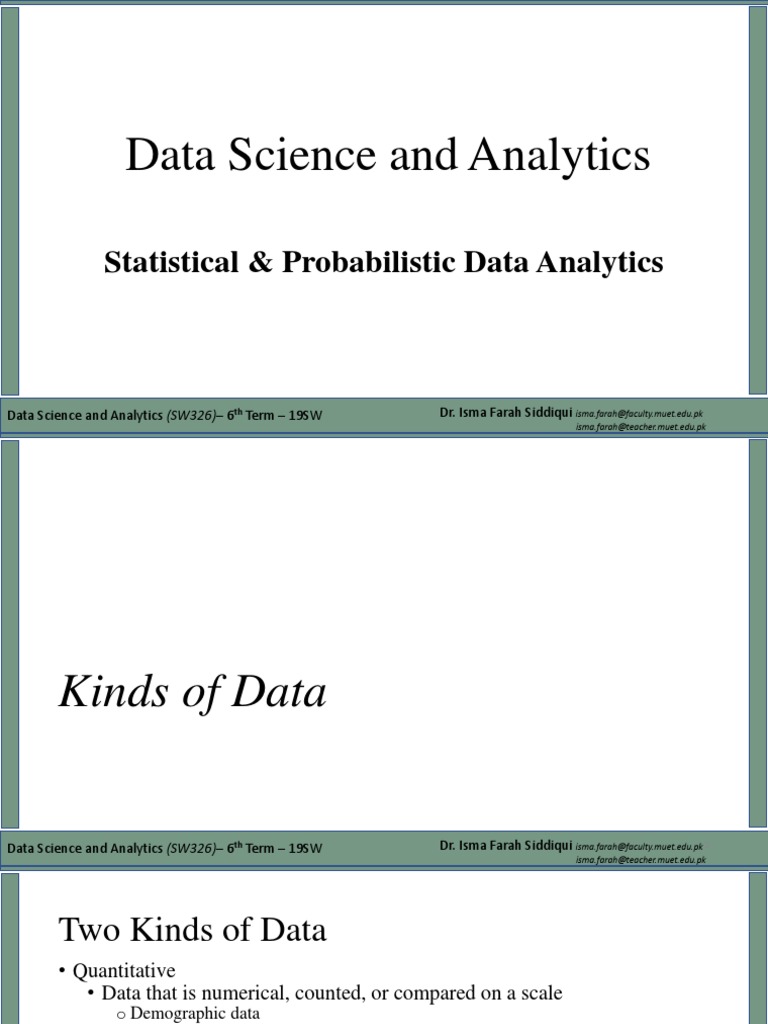 19sw-Ds&a - 6 | PDF | Probability Distribution | Statistics