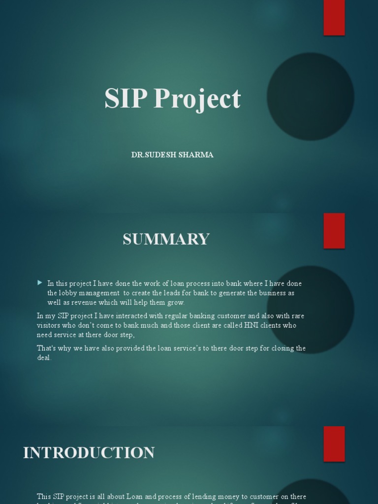 SIP Project: DR - Sudesh Sharma | PDF | Career & Growth | Business