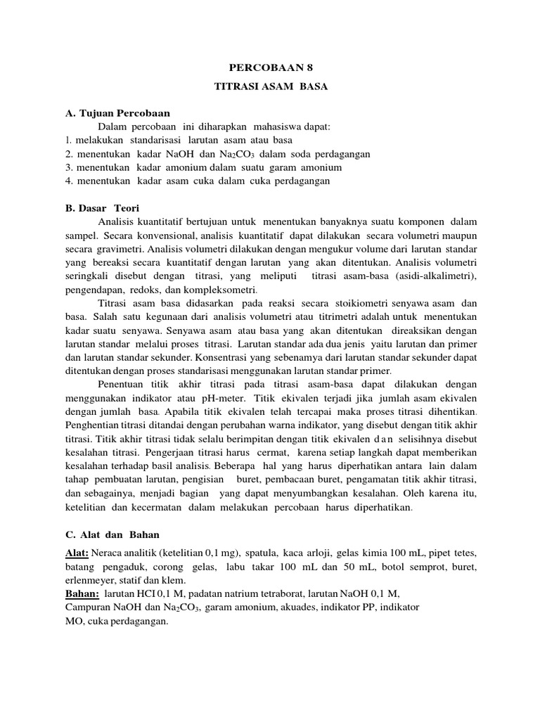 Percobaan 8 | PDF