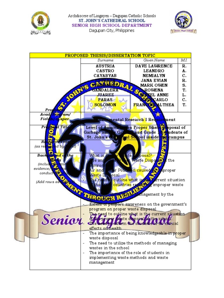 Title Capsule | PDF | Science & Mathematics