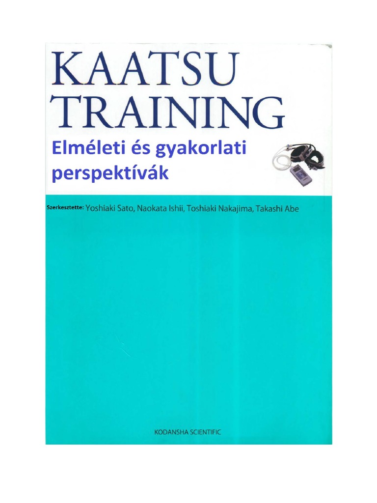 KAATSU Training 1 2 | PDF