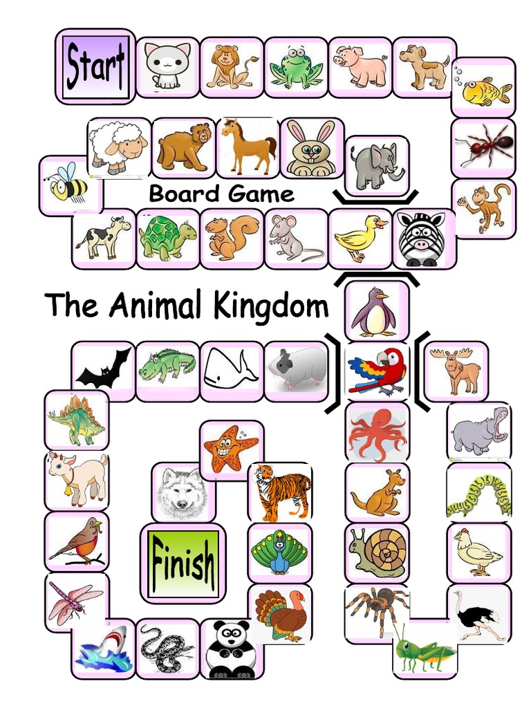 The Animal Kingdom Board Game | PDF