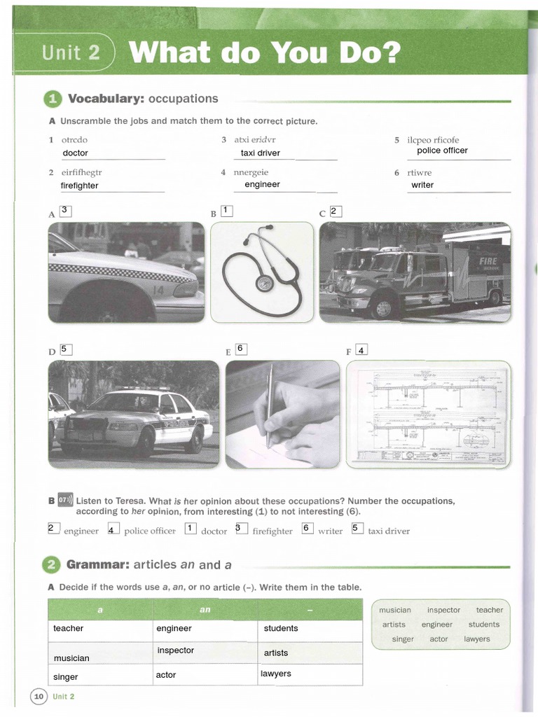 Open Mind 1 Work's Book Unit 2.. | PDF | Grandparent | Linguistics