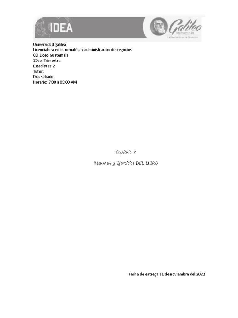 Semana 4 Capitulo 2 Final Del Libro | PDF | Probabilidad | Distribución de probabilidad