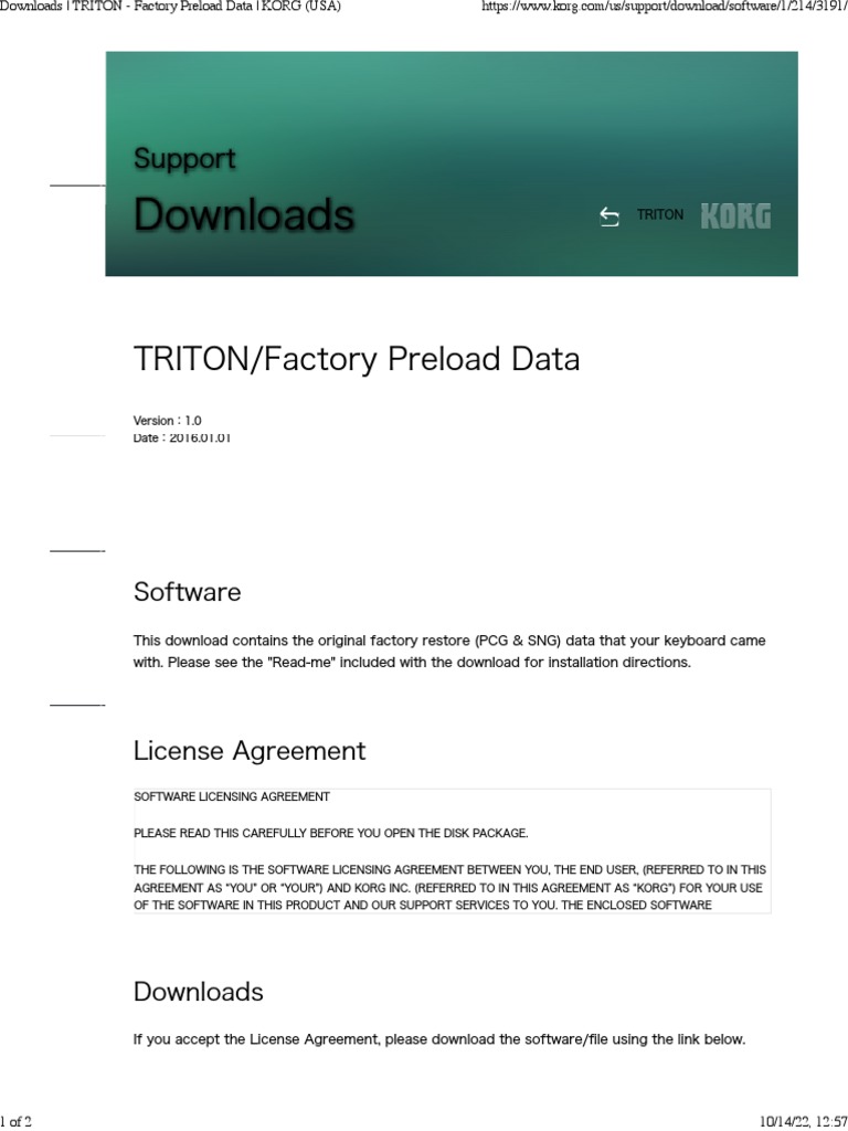 Tritom PreloadData | PDF | Computers