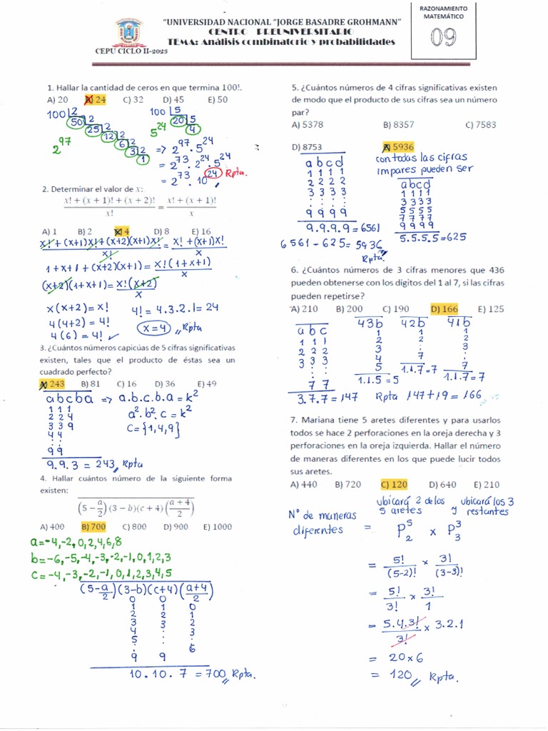 Solución Practica 9 RM | PDF