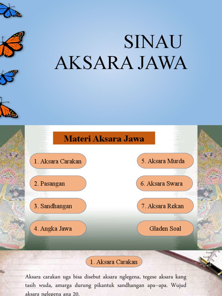 Sinau Aksara Jawa | PDF