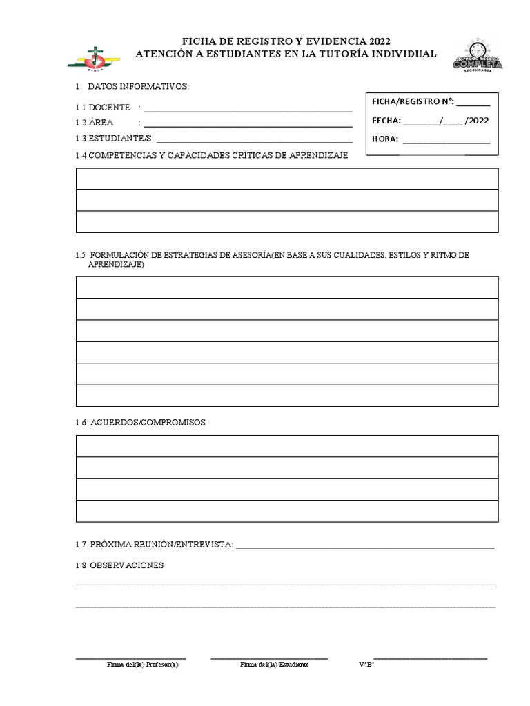 Ficha Estudiantes | PDF