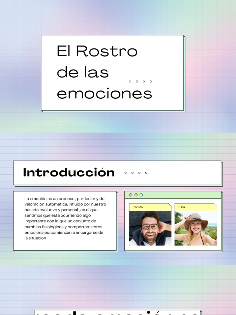 El Rostro de Las Emociones | PDF