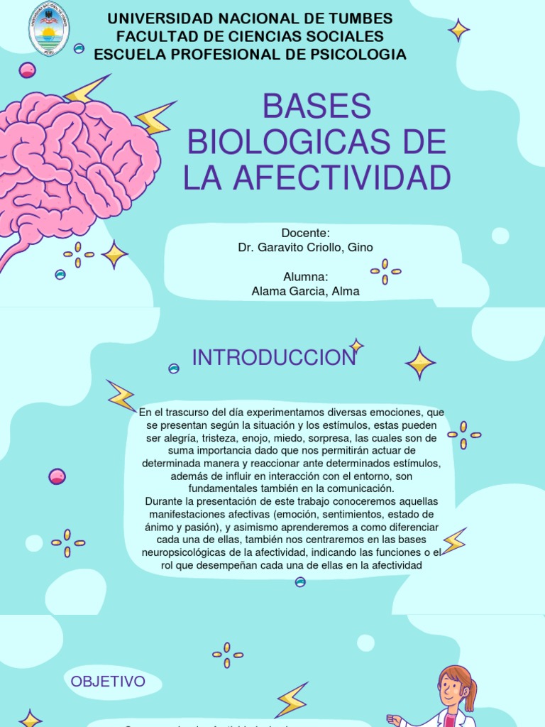 S16 ALAMA GARCIA ALMA BRIGITH. Bases Biologicas de La Afectividad | PDF | Las emociones | Amígdala