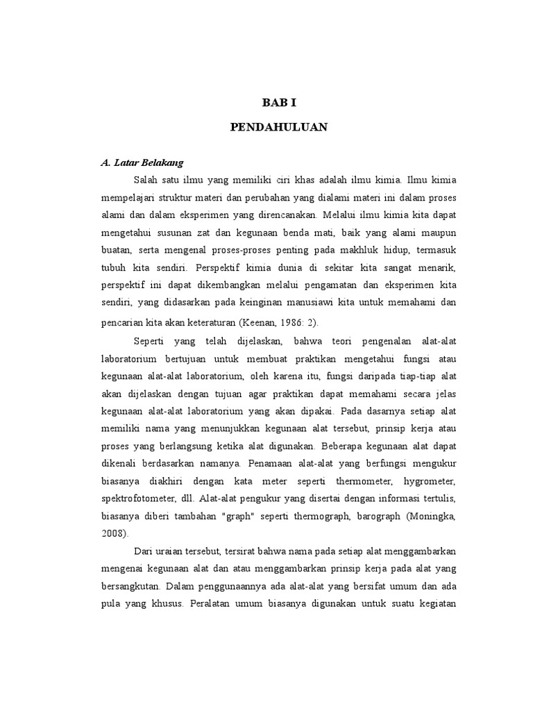 File Laprak Kimia Dasar 1-1 | PDF