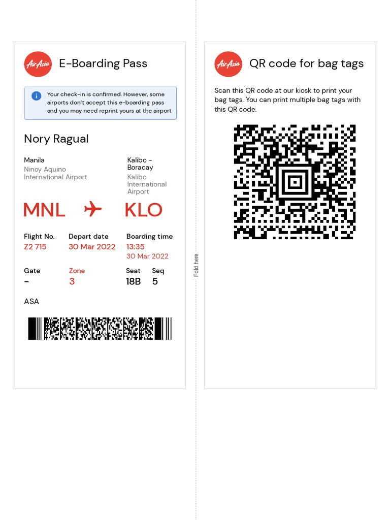 Boardingpass - DSK84LNory Ragual1179403409 | PDF