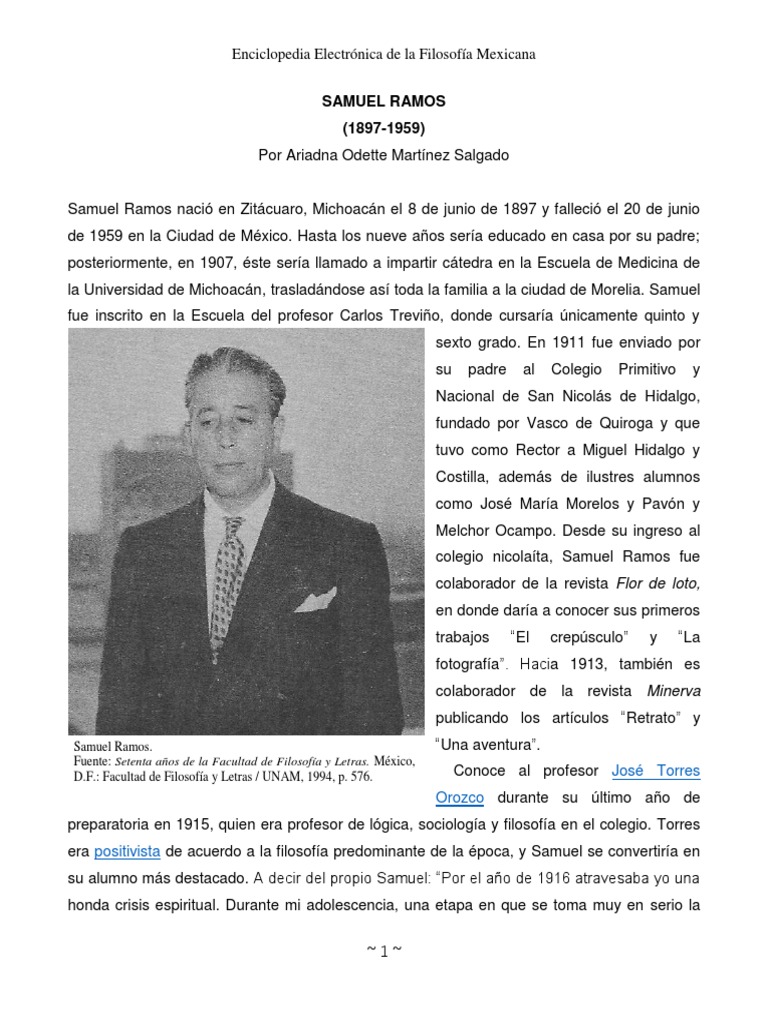 Ramos Samuel | PDF | México | Realidad