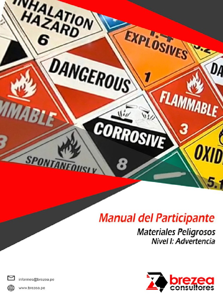 Manual de Curso Matpel I | PDF | Mercancías peligrosas | Toxicidad
