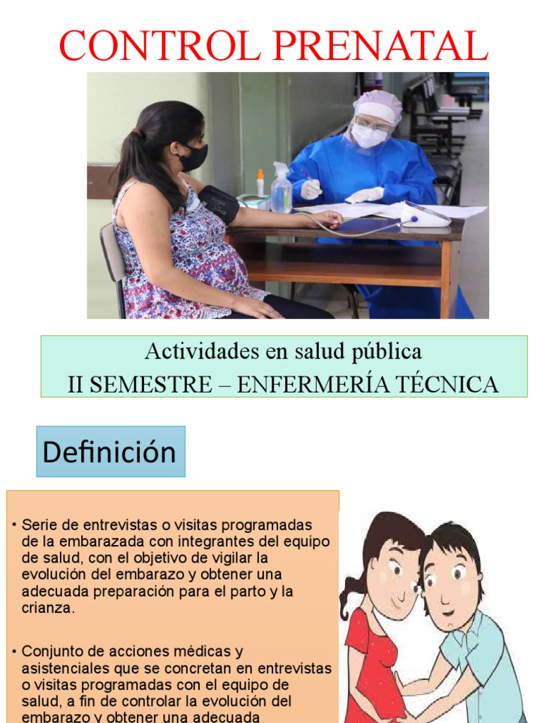 6.-Sesión Control - Prenatal | PDF | El embarazo | Parto