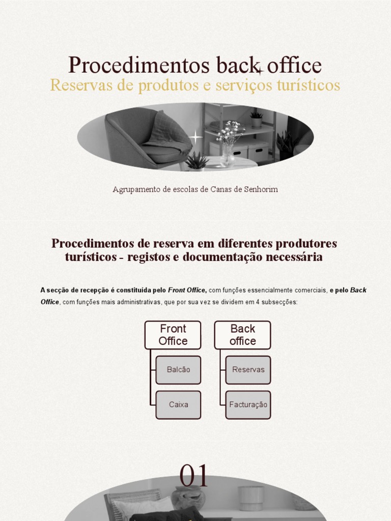 Procedimentos Back Office | PDF