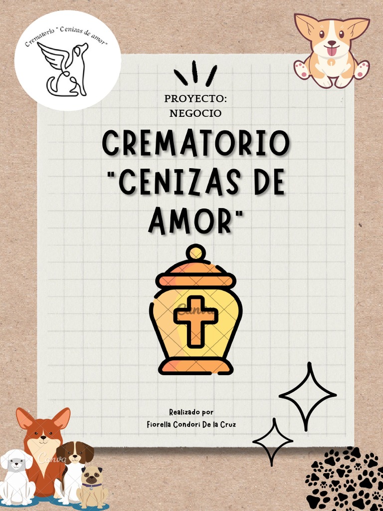 Información Proyecto de Negocio Crematorio Cenizas de Amor-fiorella | PDF | Business | Auditoría