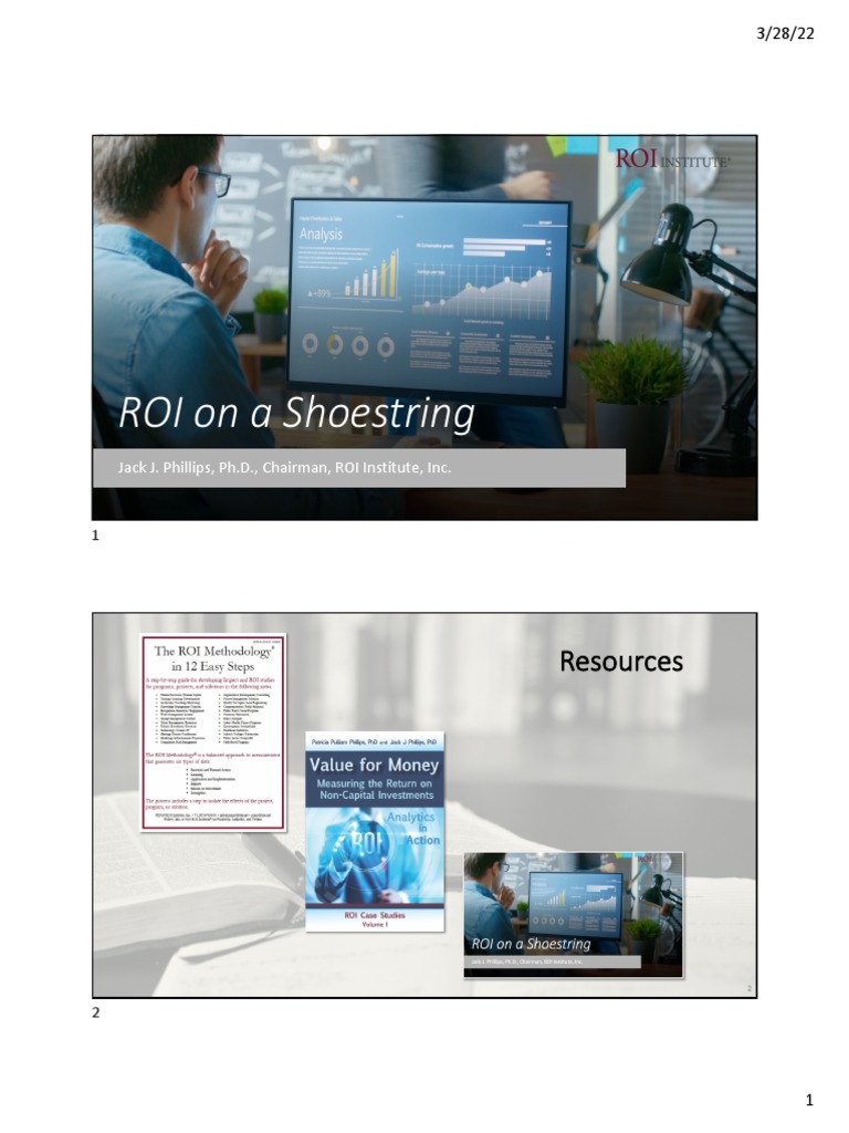 ROI On A Shoestring | PDF