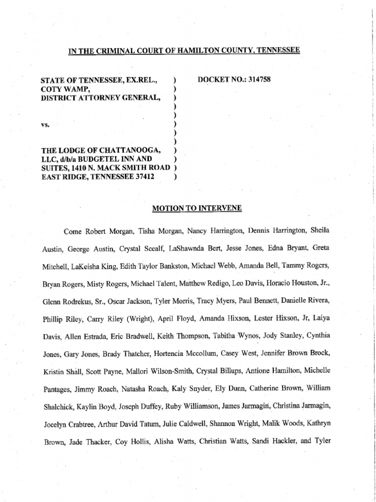 Motion To Intervene | PDF