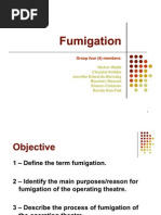 OT Fumigation Guidelines | PDF | Formaldehyde | Surgery