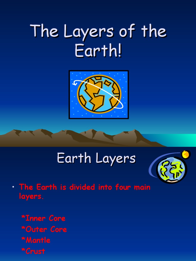 Structure of The Earth | PDF | Planetary Core | Earth
